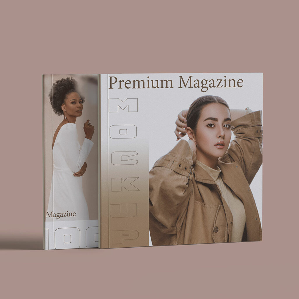 Square Magazine Mockup Bundles