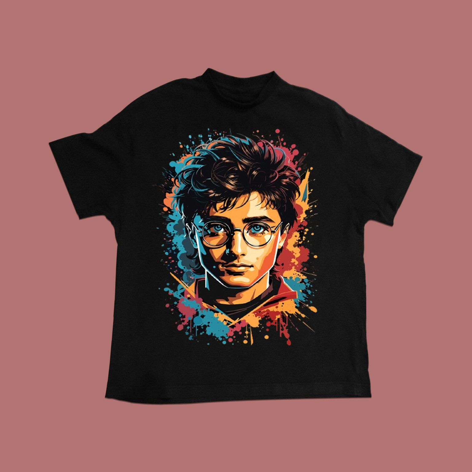 Harry Potter Graphic design t-shirt London street colorful tones highly ...