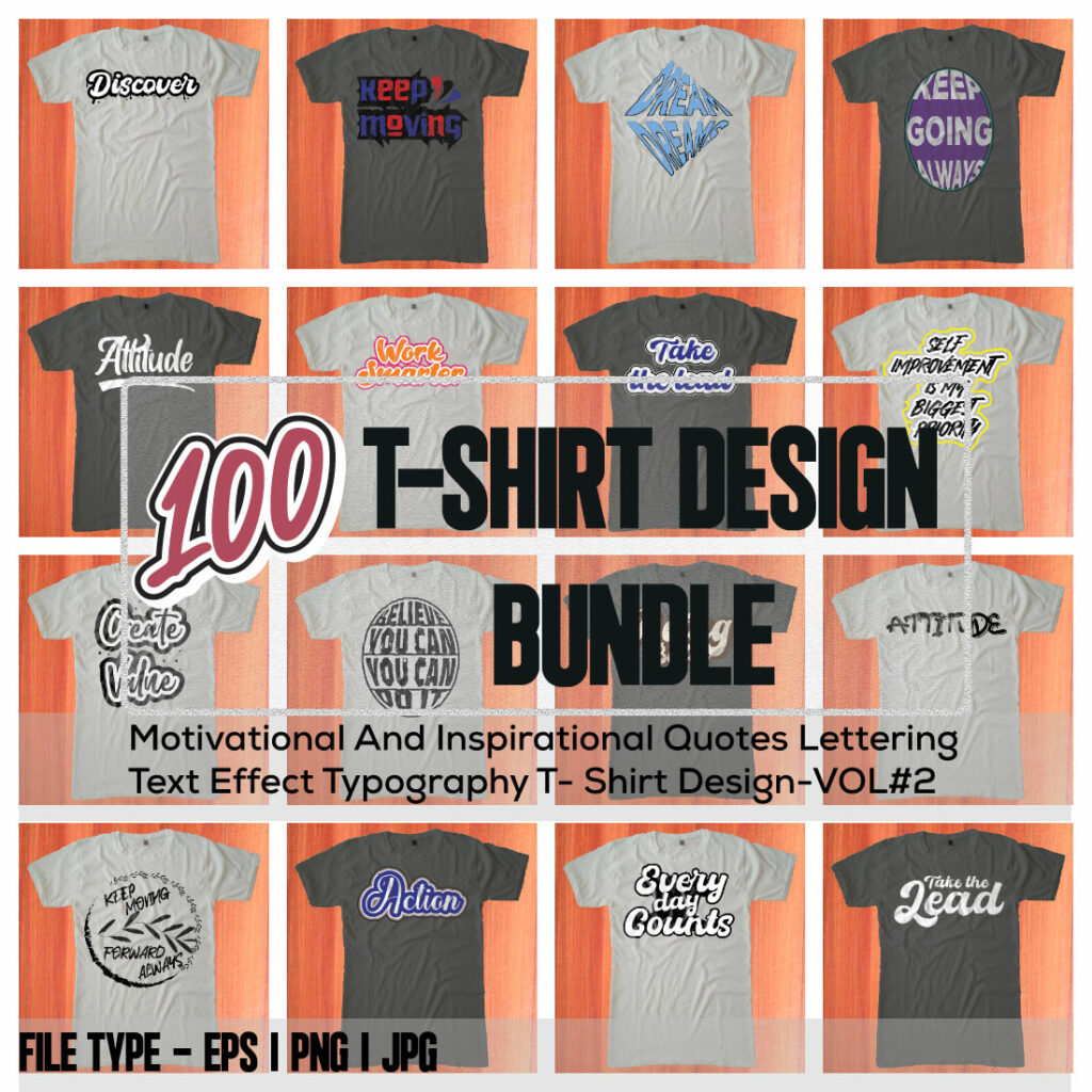 Motivational And Inspirational Quotes Lettering Text Effect Typography ...