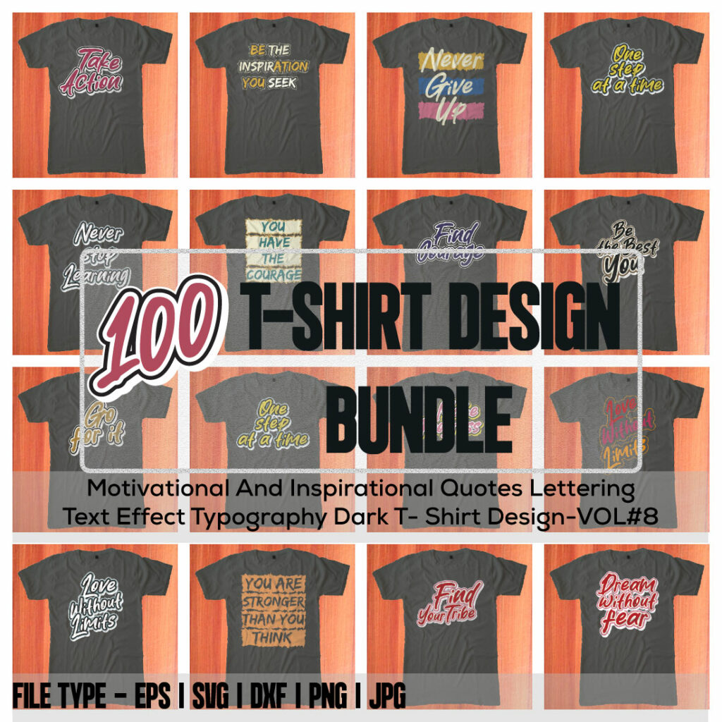 Motivational And Inspirational Quotes Lettering Text Effect Typography ...