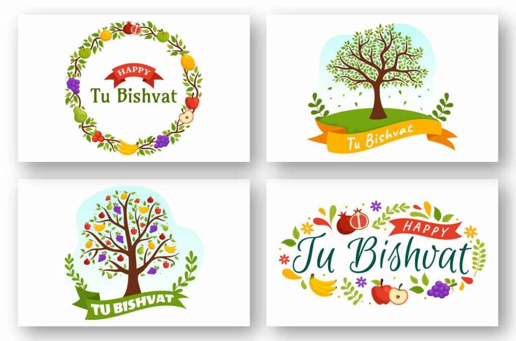 13 Happy Tu Bishvat Illustration - MasterBundles
