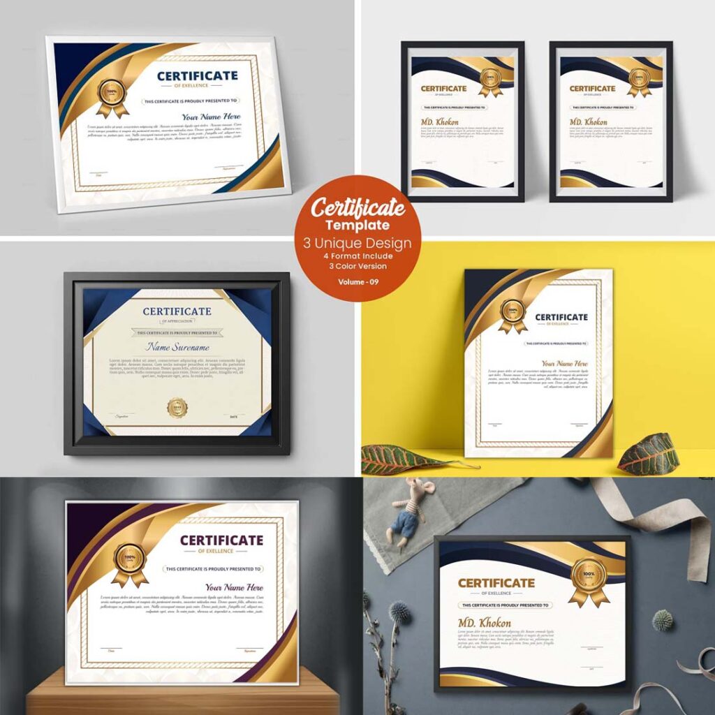 Certificate Appreciation Award - MasterBundles