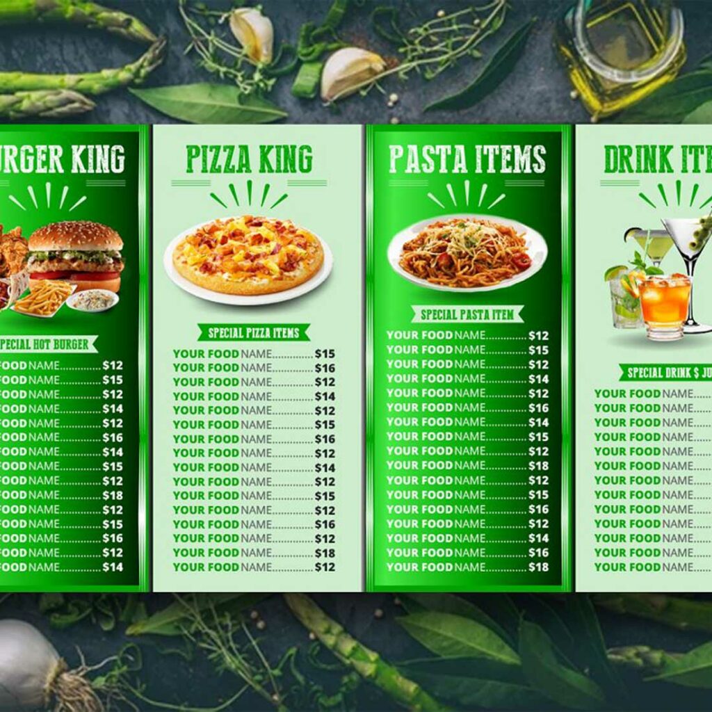 Restaurant Digital Signage & Menus - MasterBundles