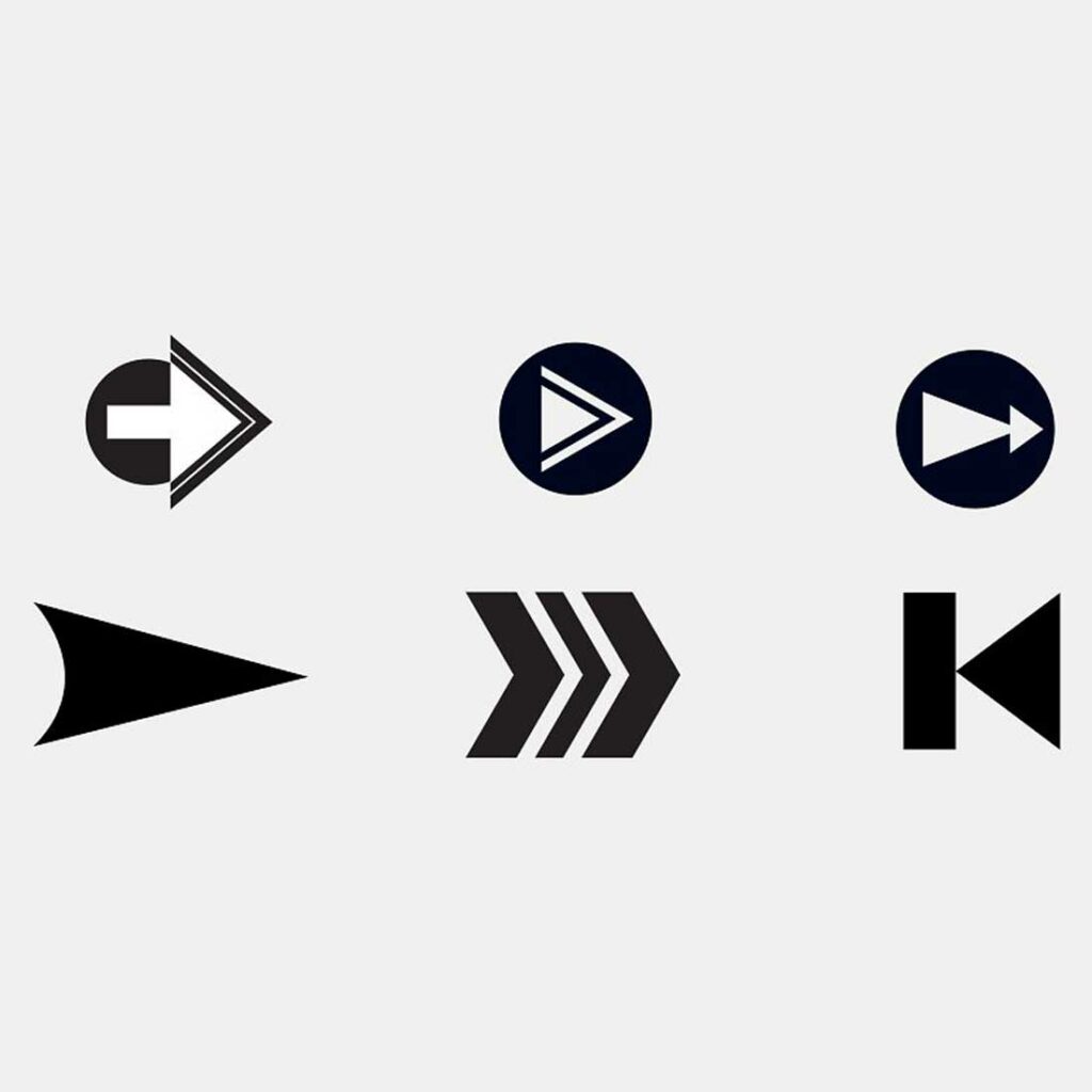 Arrow Shape Design - MasterBundles