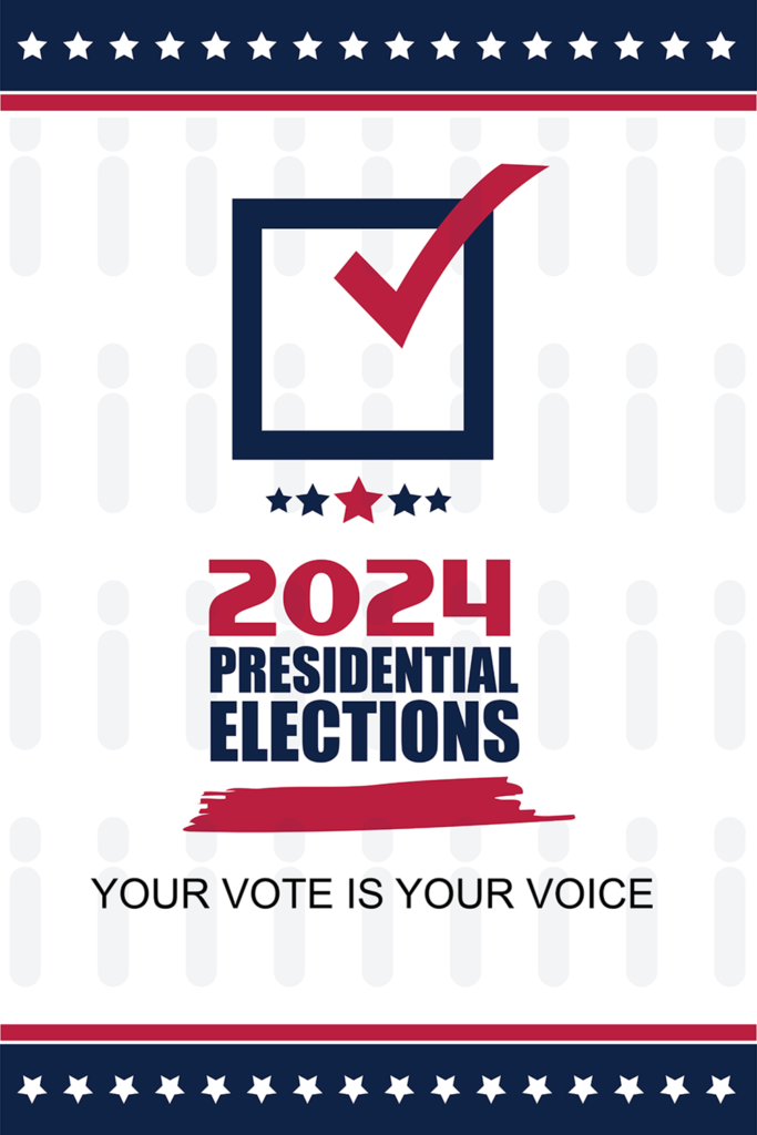 2024 US Elections Poster design - MasterBundles