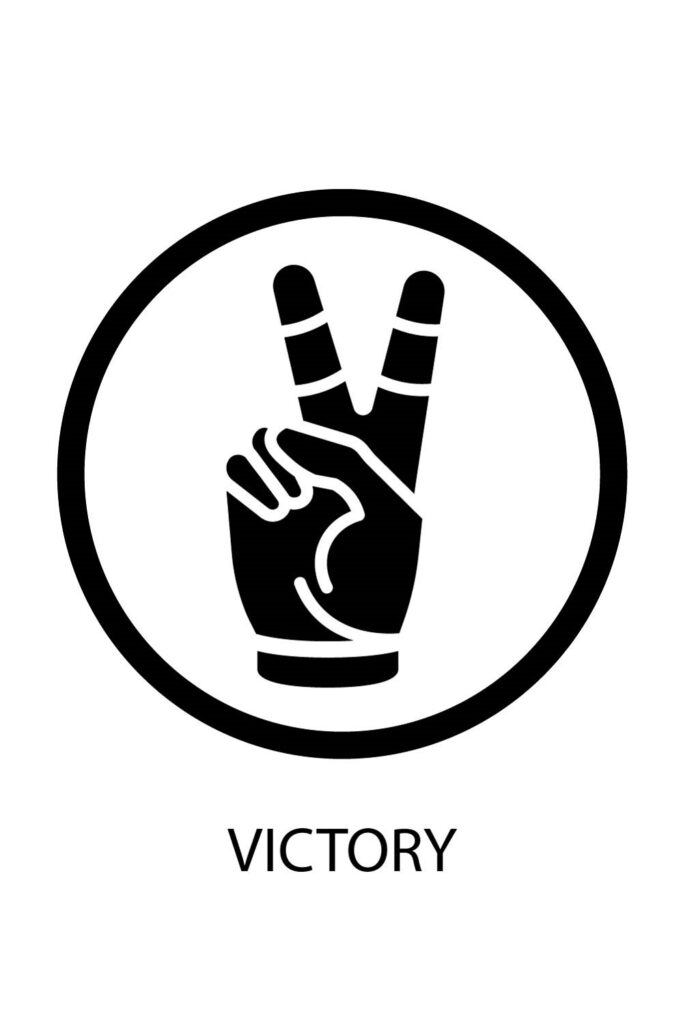 VECTOR SUCCESS ICON SET IN BLACK VERSION - MasterBundles