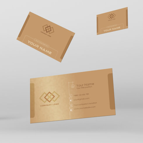 Professional business card of 8 colors - MasterBundles