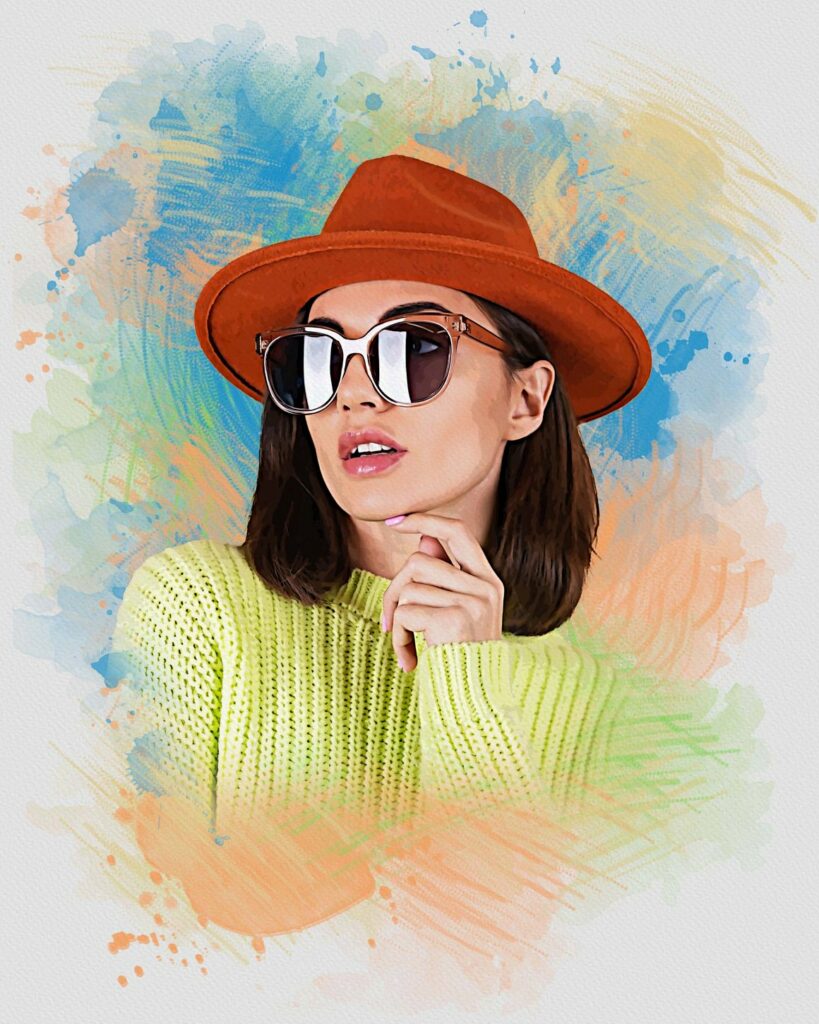 Watercolor Chroma Wash Photo Effect - MasterBundles