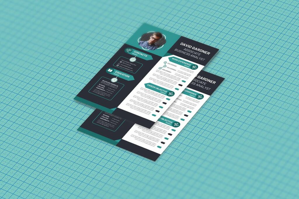 Creative CV Resume Design - MasterBundles