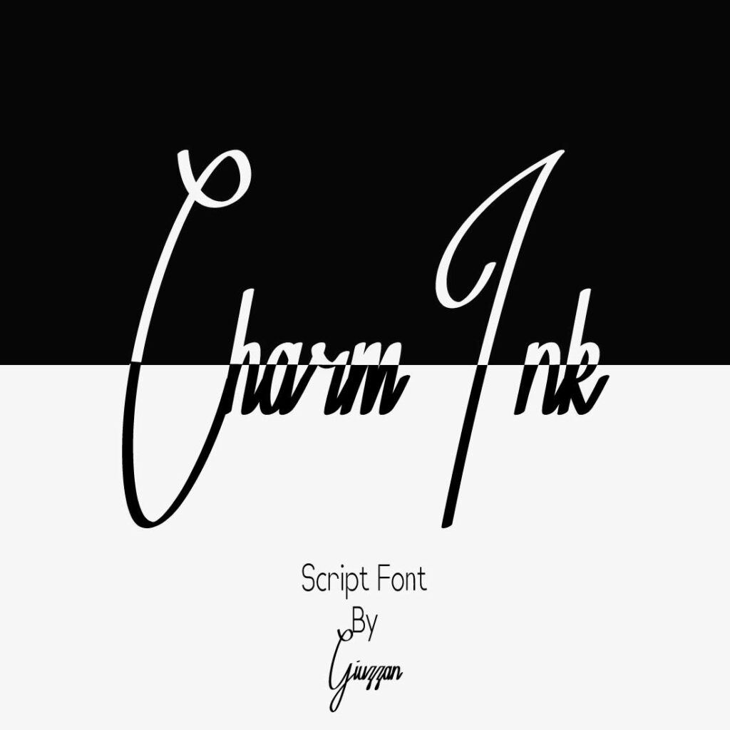 Charm Ink | Script Font - MasterBundles