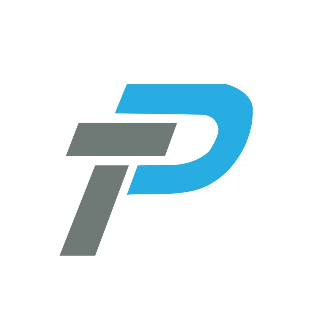 Letter PT Logo or Icon Design Vector Image Template - MasterBundles