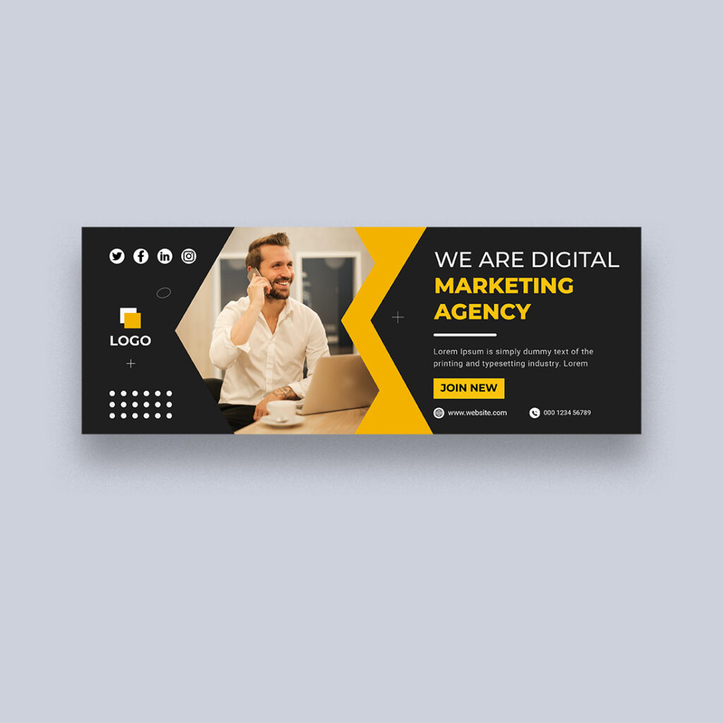 FACEBOOK COVER Design Template - MasterBundles