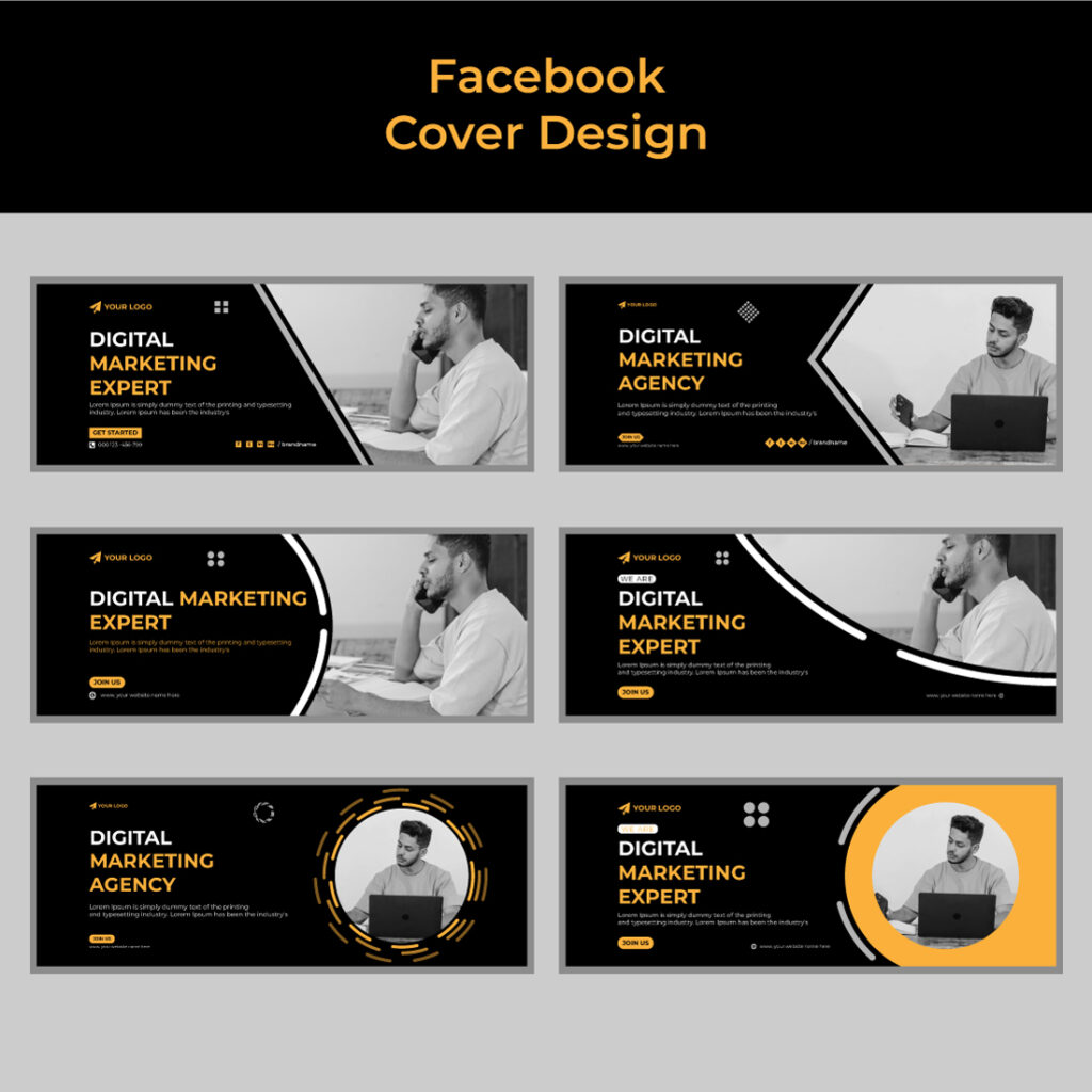 Facebook Cover Design - MasterBundles