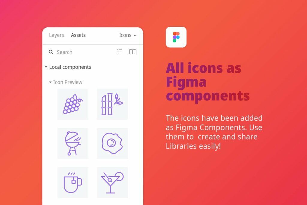 Delicio Pro - Food Icons - MasterBundles