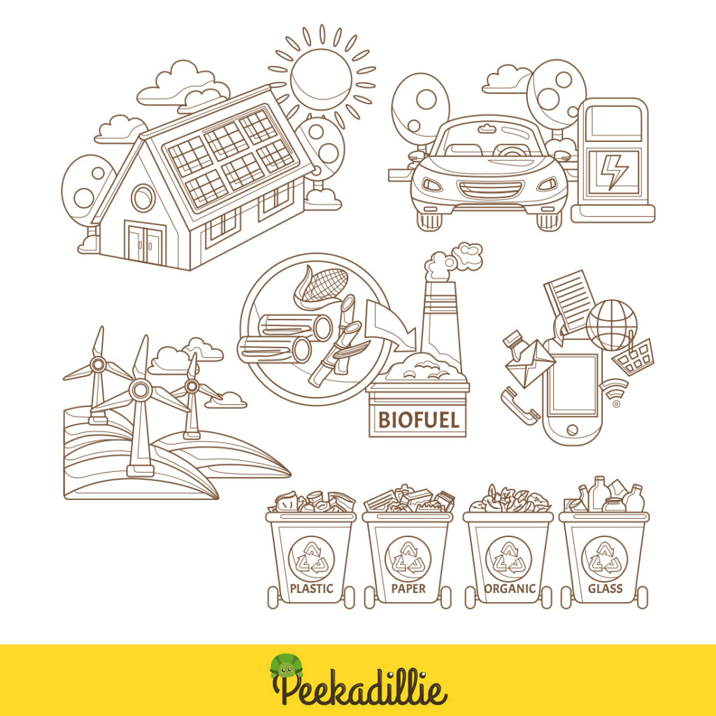 Go Green Technology Eco Friendly Environmental Energy Biofuel Electric ...