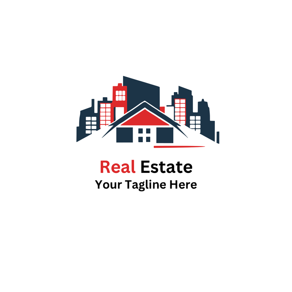 Real Estate - Logo Design Template, Vector Real Estate Logo, Business ...