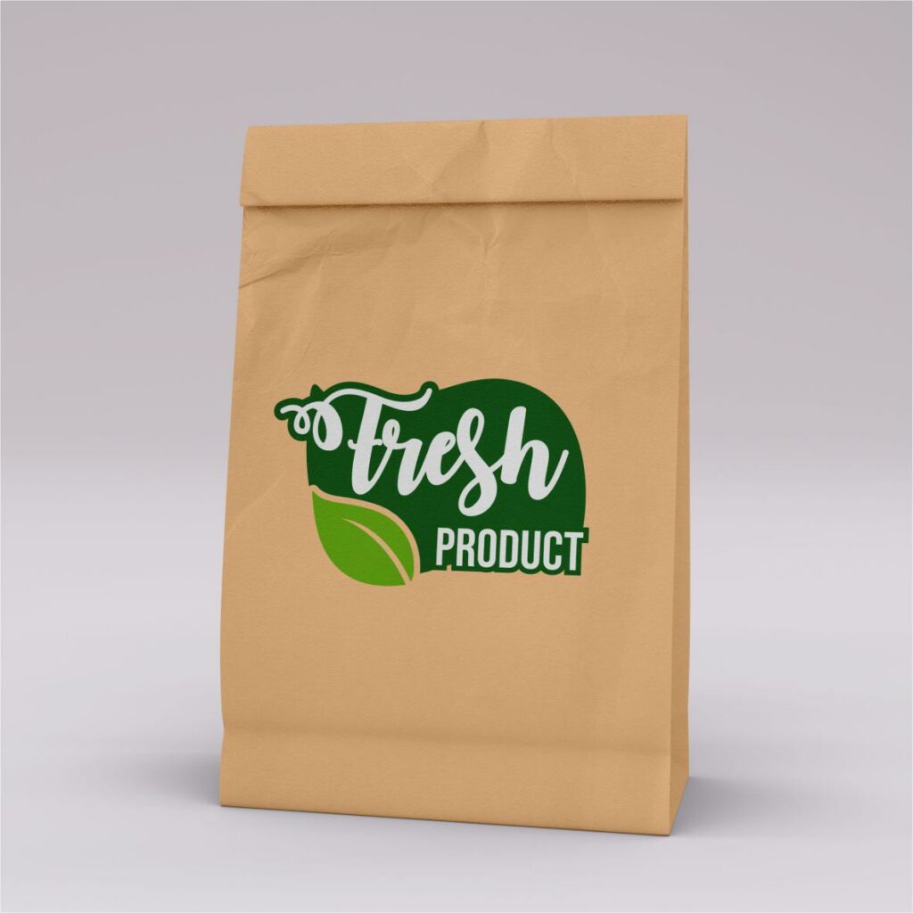 12 Natural food design logo collection - MasterBundles