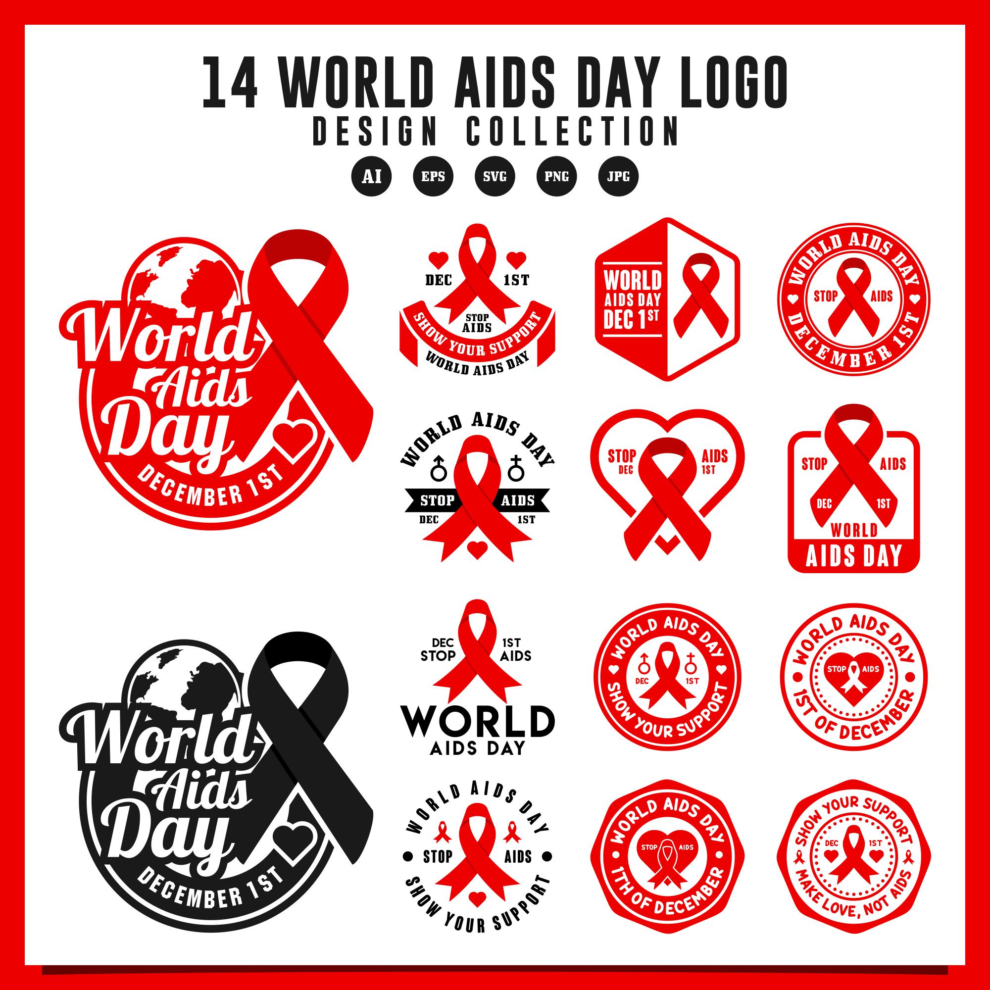 World Aids Logo 14 World Aids Day Logo Collection – $12