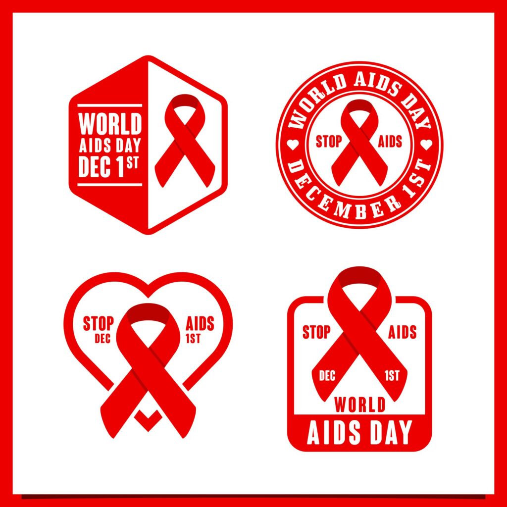 14 World Aids Day logo collection - $12 - MasterBundles