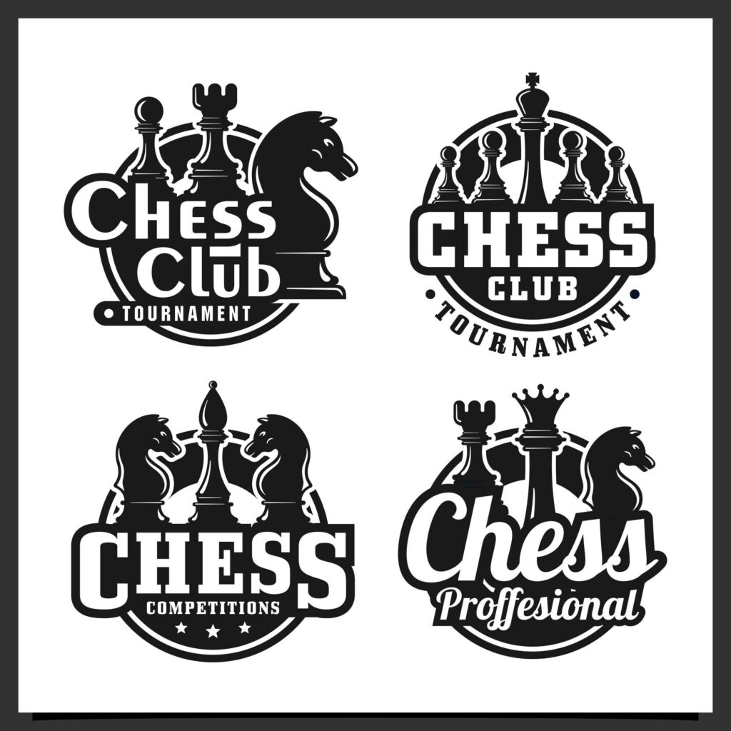 17 Chess logo design collection - $14 - MasterBundles