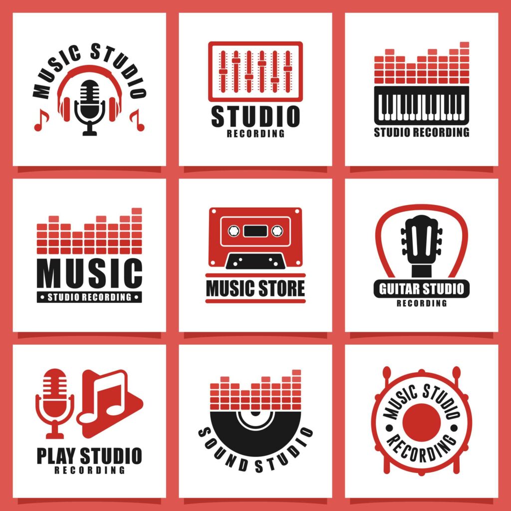 18 Music logo design collection - $12 - MasterBundles