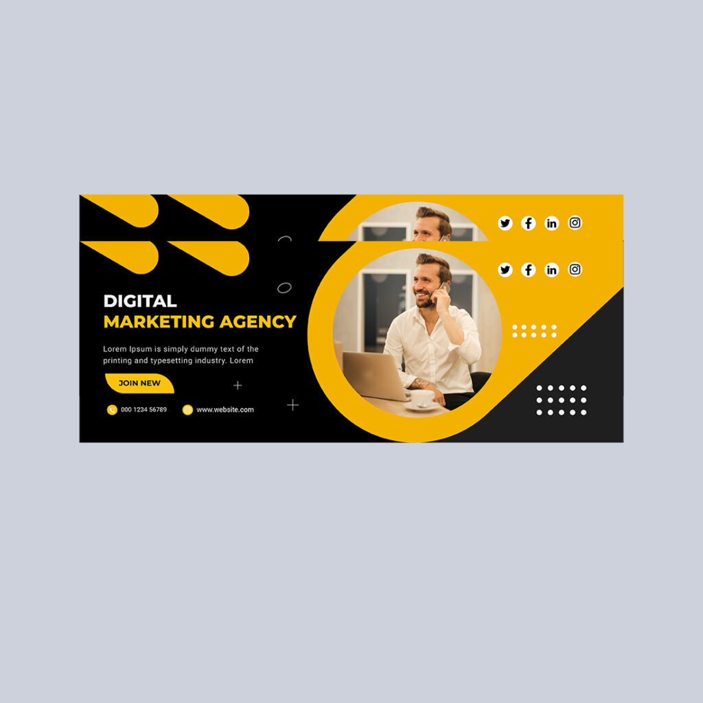 FACEBOOK COVER Design Template - MasterBundles