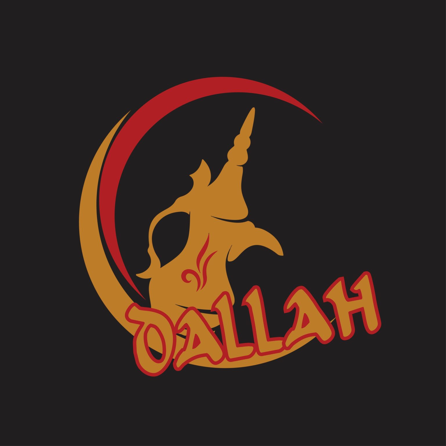 Dallah Logo or Icon Design Vector Image Template - MasterBundles