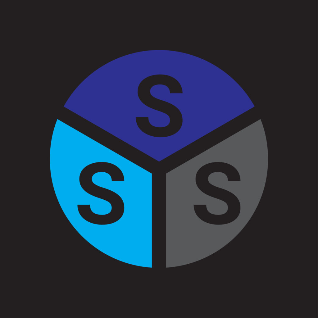 Letter SSS Logo or Icon Design Vector Image - MasterBundles