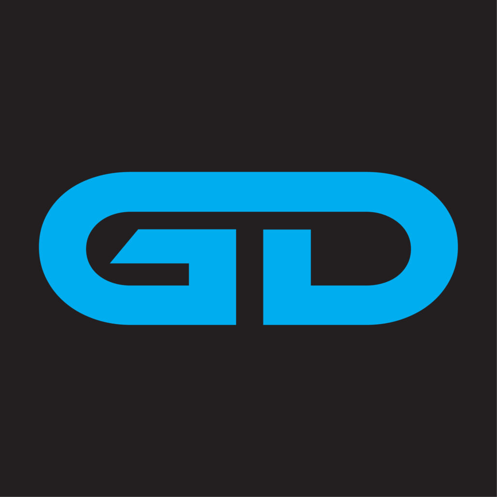 Letter GD Logo or Icon Design Vector Image Template - MasterBundles