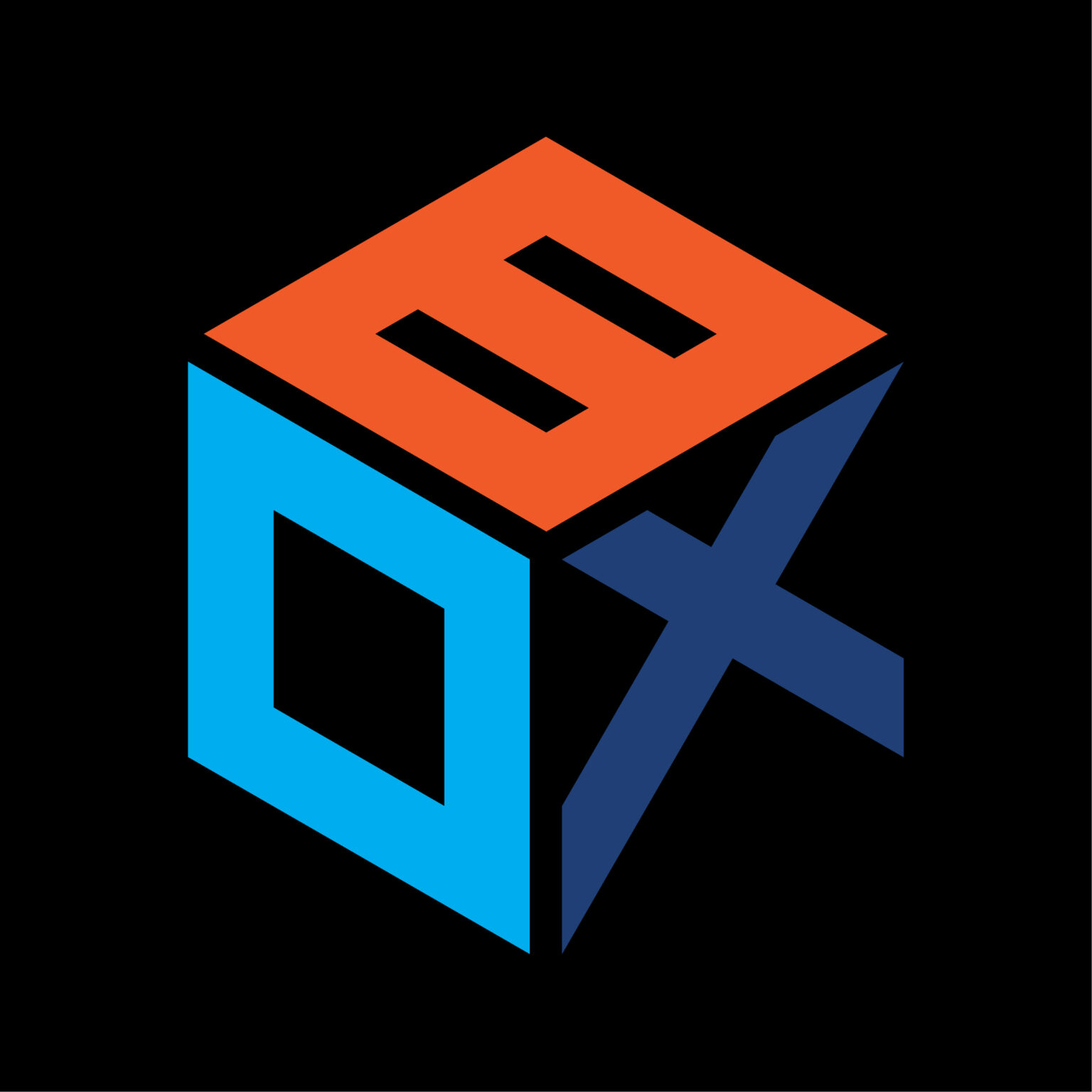 Letter BOX Logo Design Vector Image Template - MasterBundles