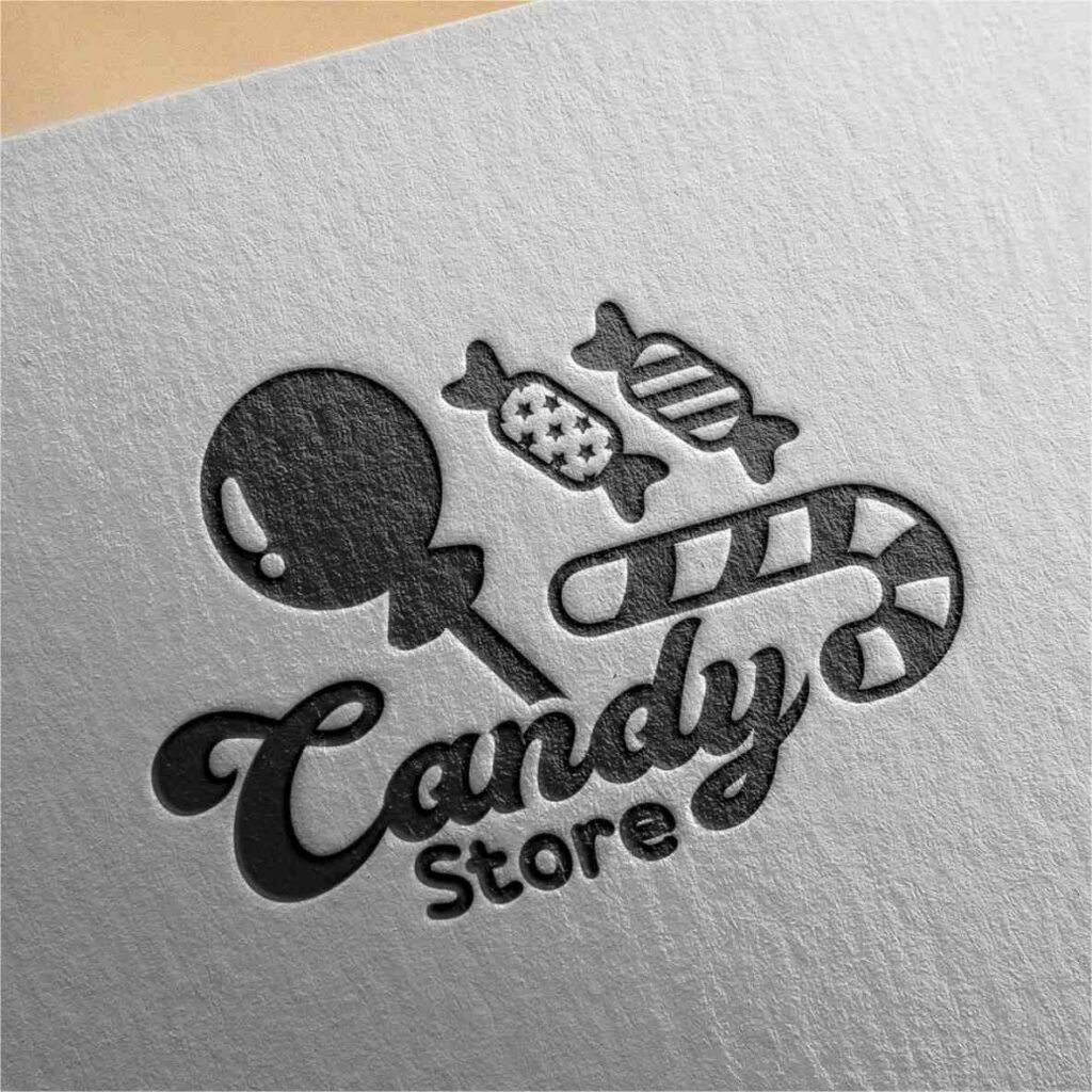 21 Candy shop logo design collection - $15 - MasterBundles