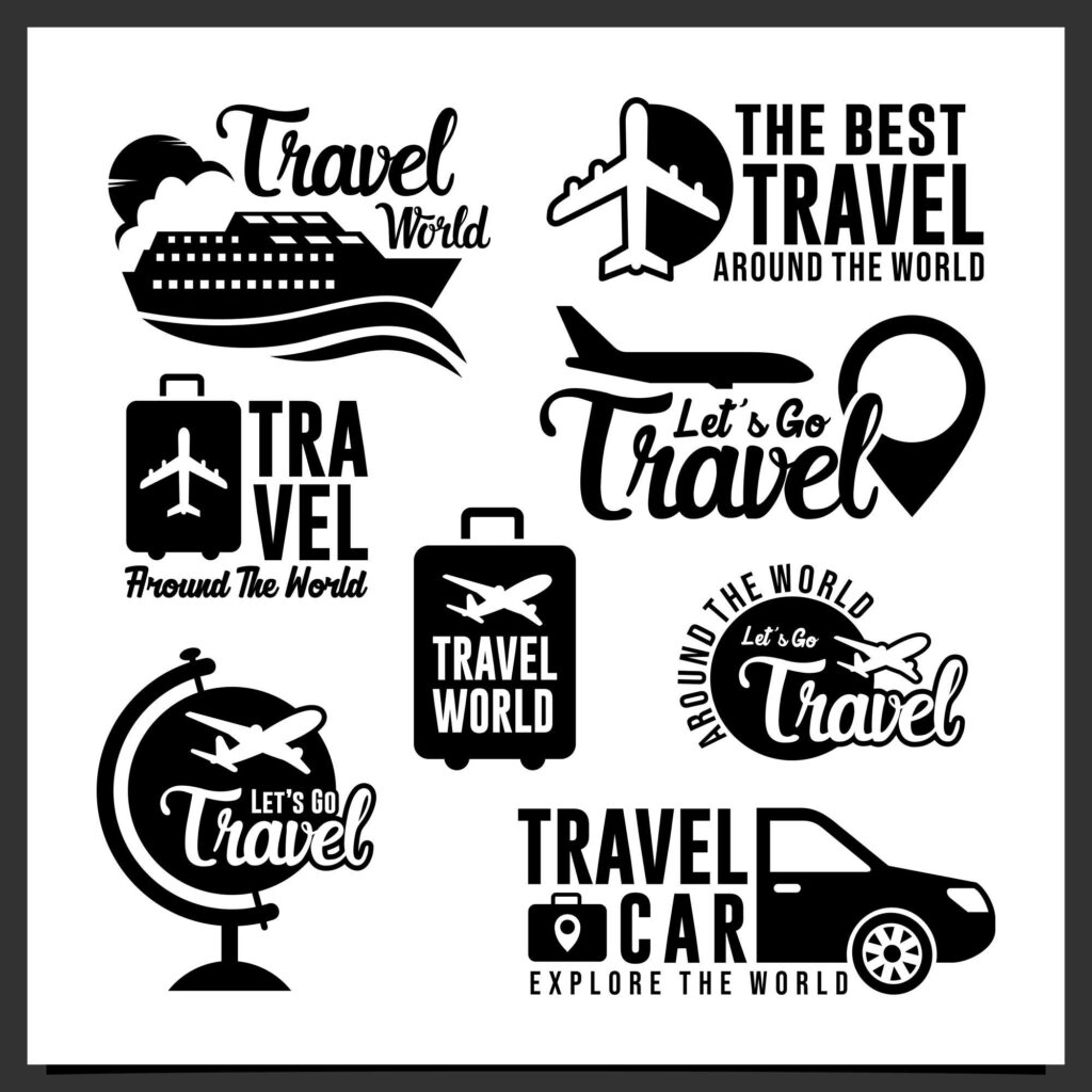 25 Travel world logo collection - $12 - MasterBundles