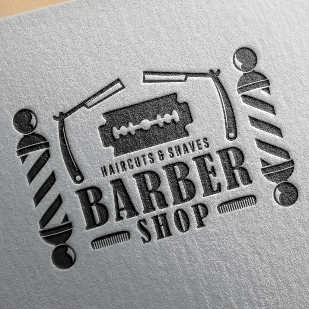27 Barbershop logo design collection - MasterBundles