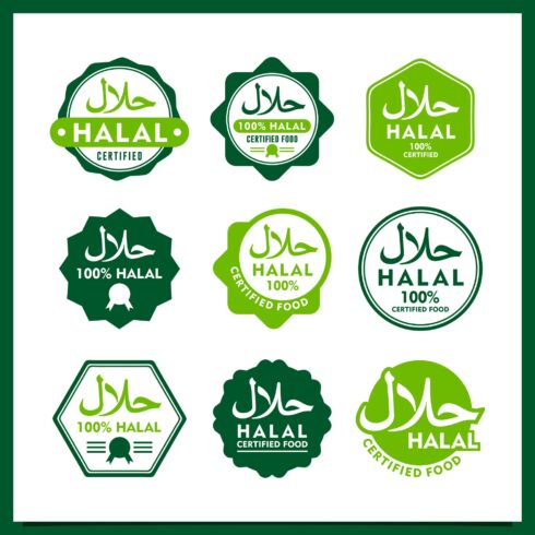 27 Halal food logo collection - $12 - MasterBundles