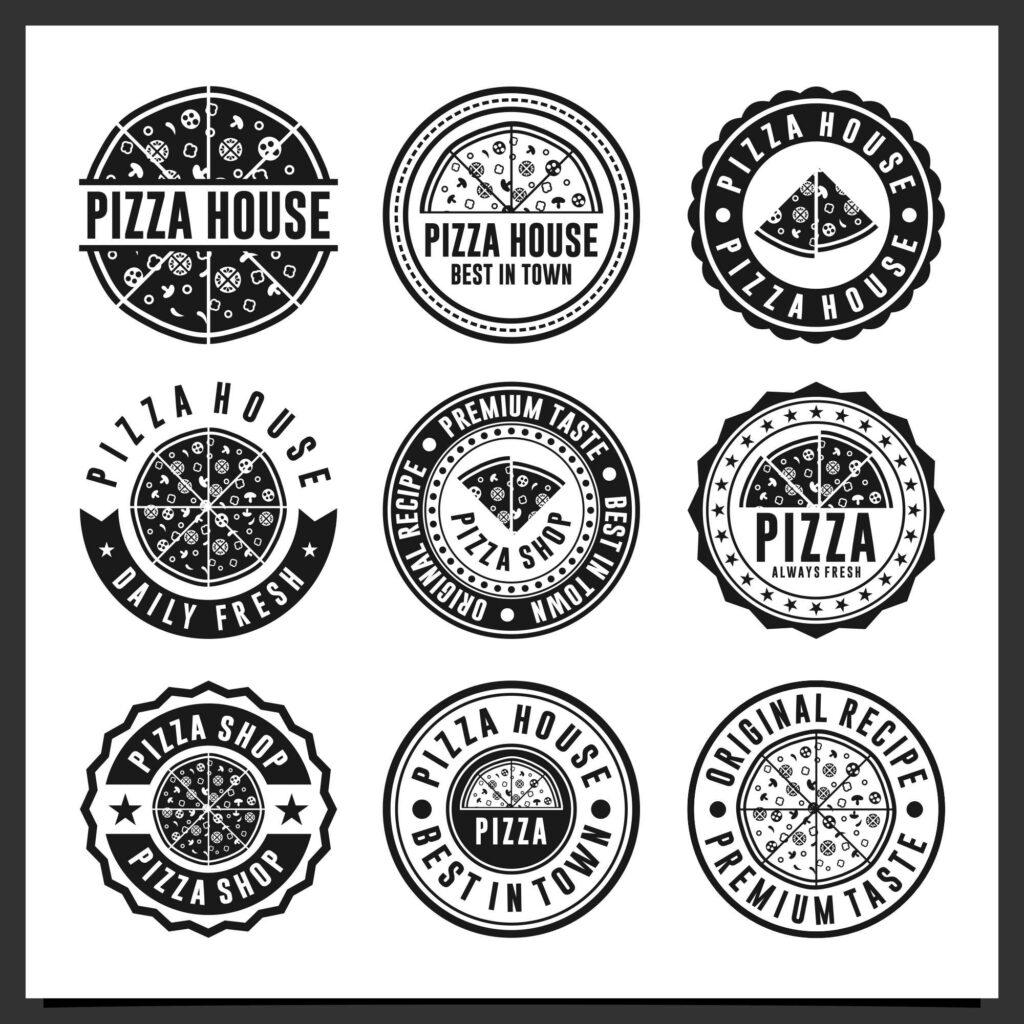 27 Pizza logo design collection - $16 - MasterBundles