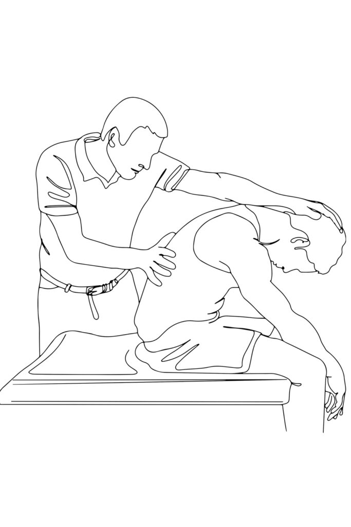 Orthopedic Physiotherapy : Cartoon Medical Illustration, Muscle ...