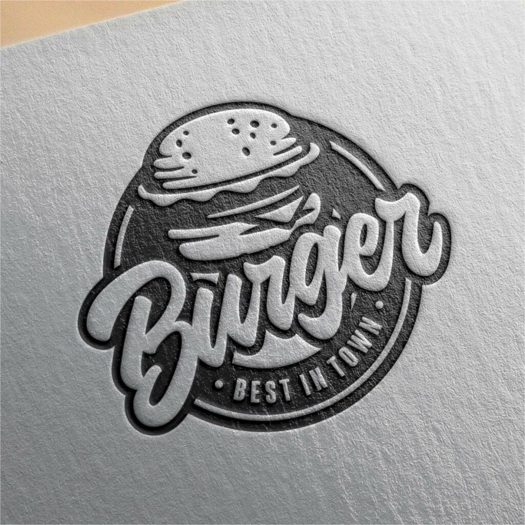 36 Burgers logo badge design collection - MasterBundles