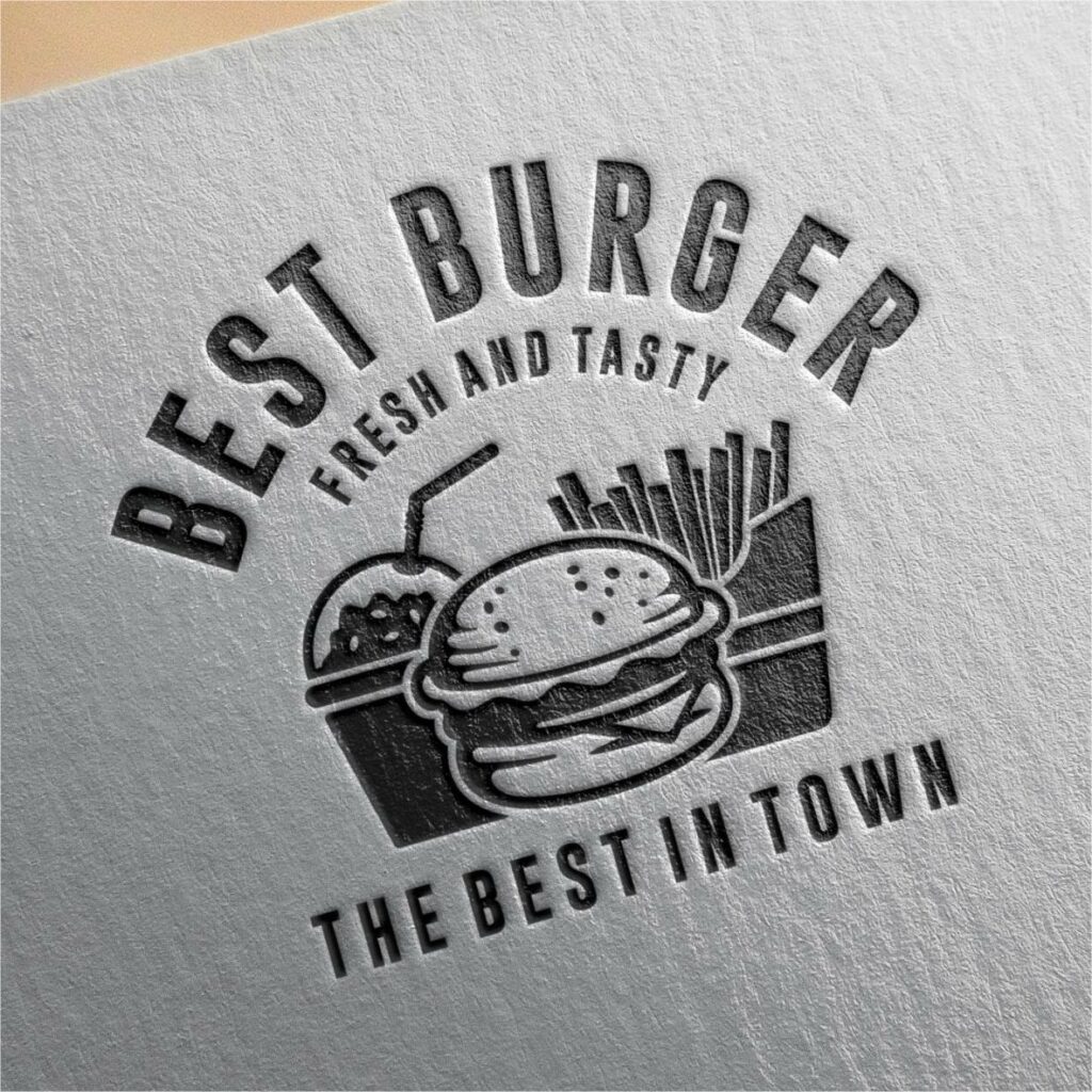 36 Burgers logo badge design collection - MasterBundles