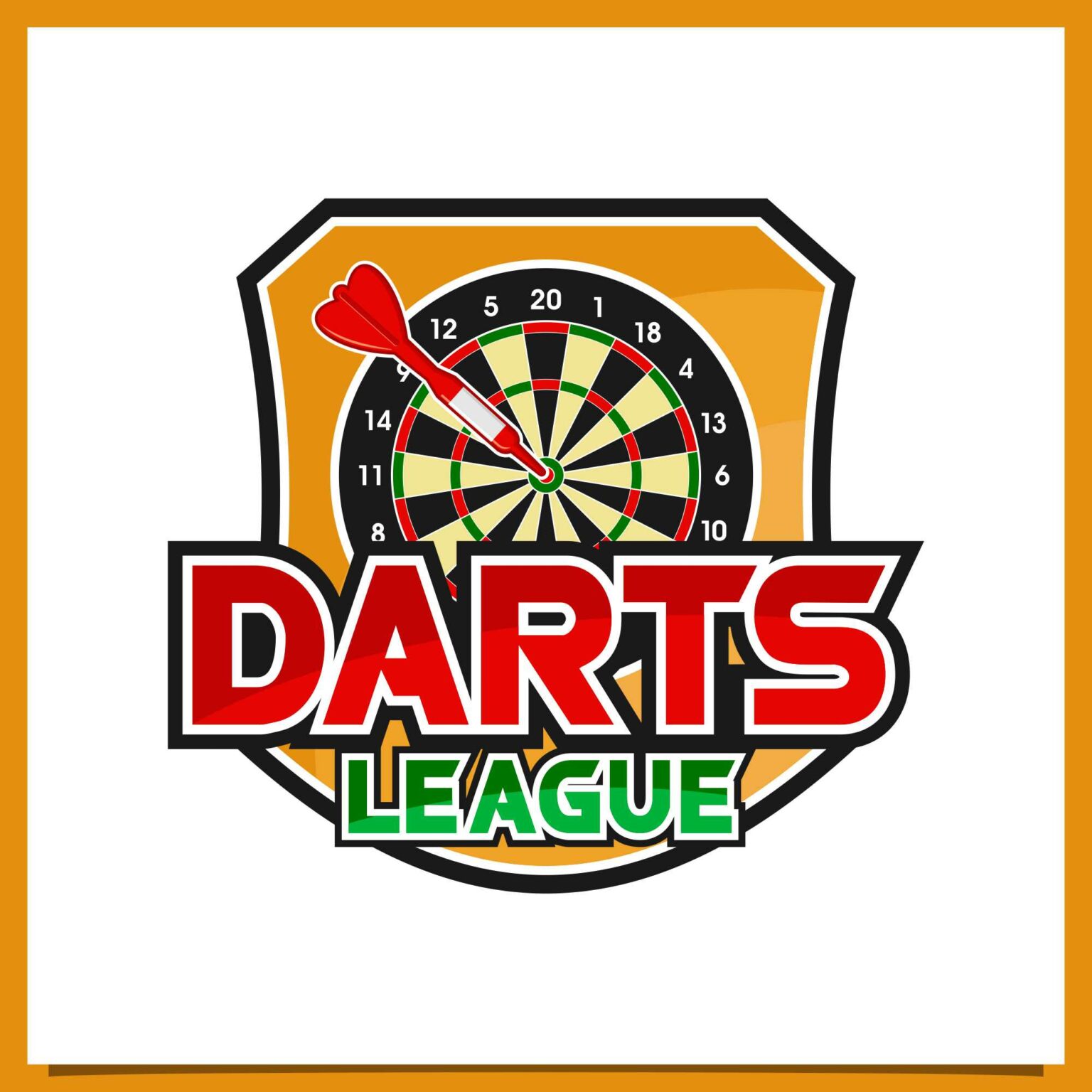 5 Darts tournament logo collection - $6 - MasterBundles