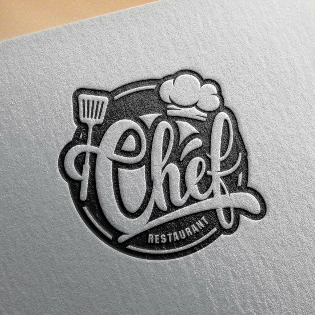 5 Chef Restaurant design logo collection - MasterBundles