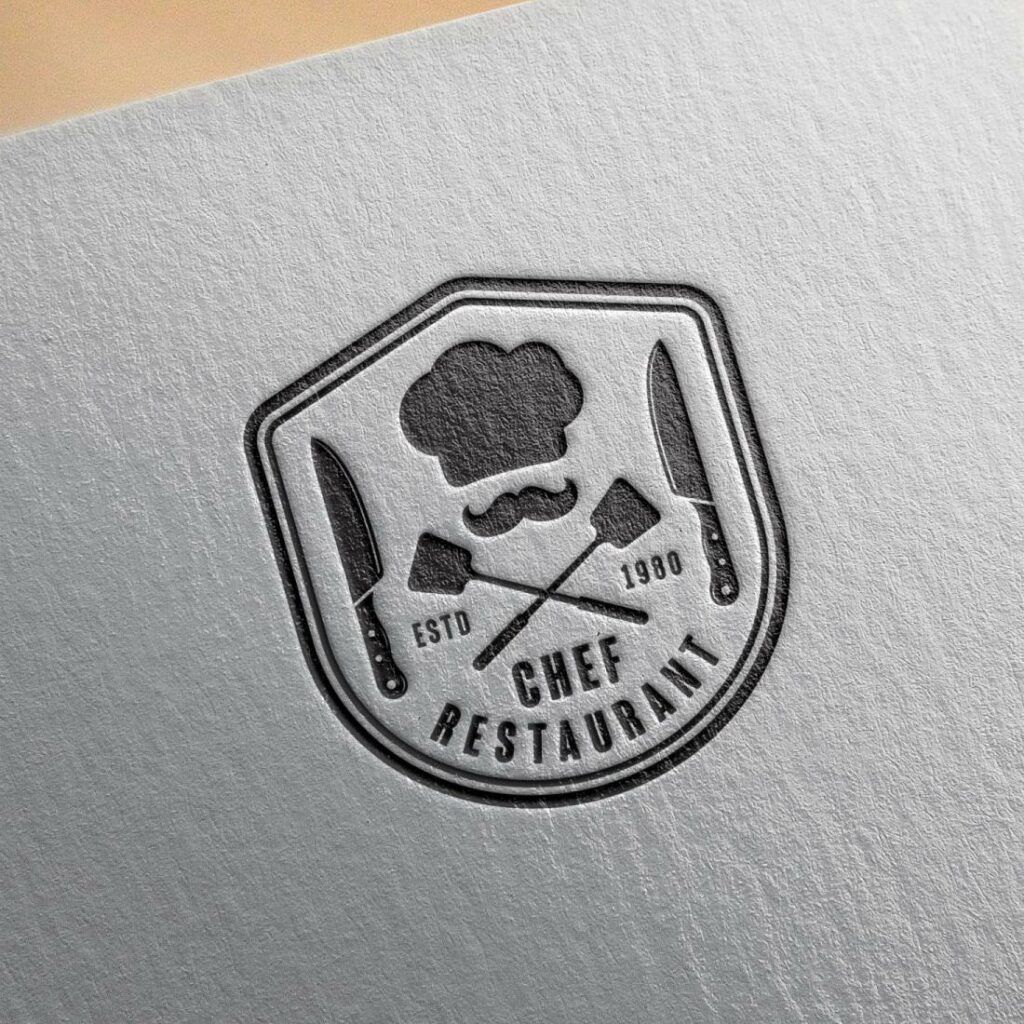 5 Chef Restaurant design logo collection - MasterBundles