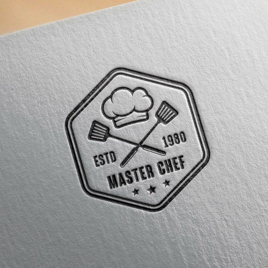 5 Chef Restaurant design logo collection - MasterBundles