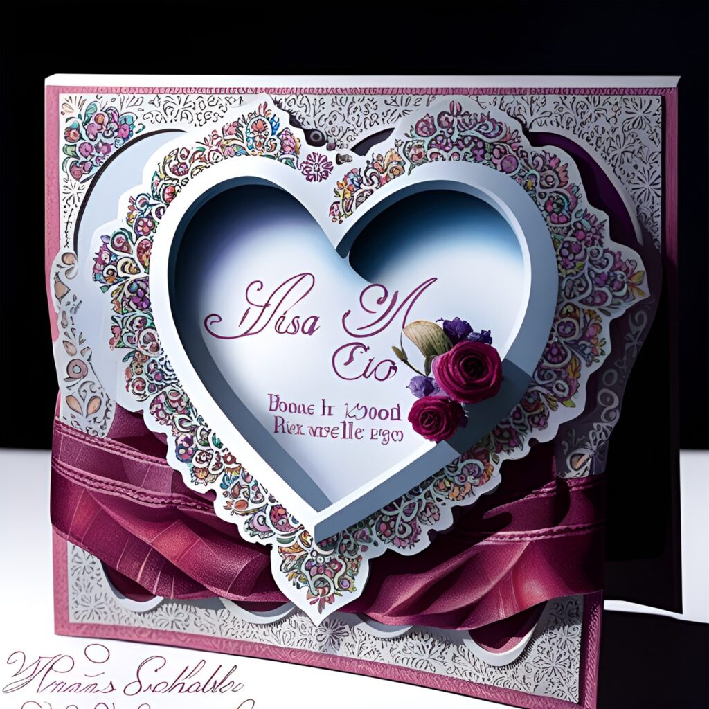 Forever wedding cards