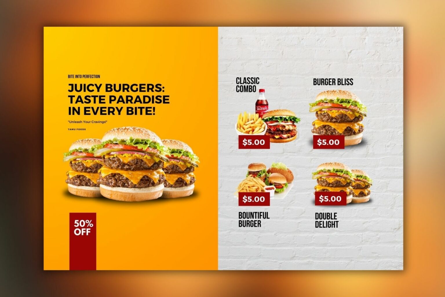 Burger Templates Design Bundle - MasterBundles