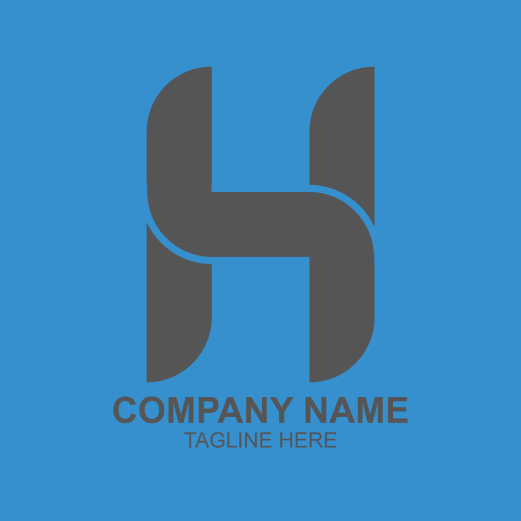 Modern H Letter Logo Design - MasterBundles