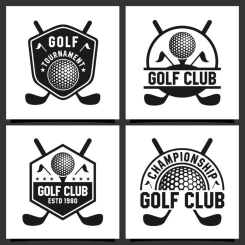 8 Golf logo design collection - MasterBundles