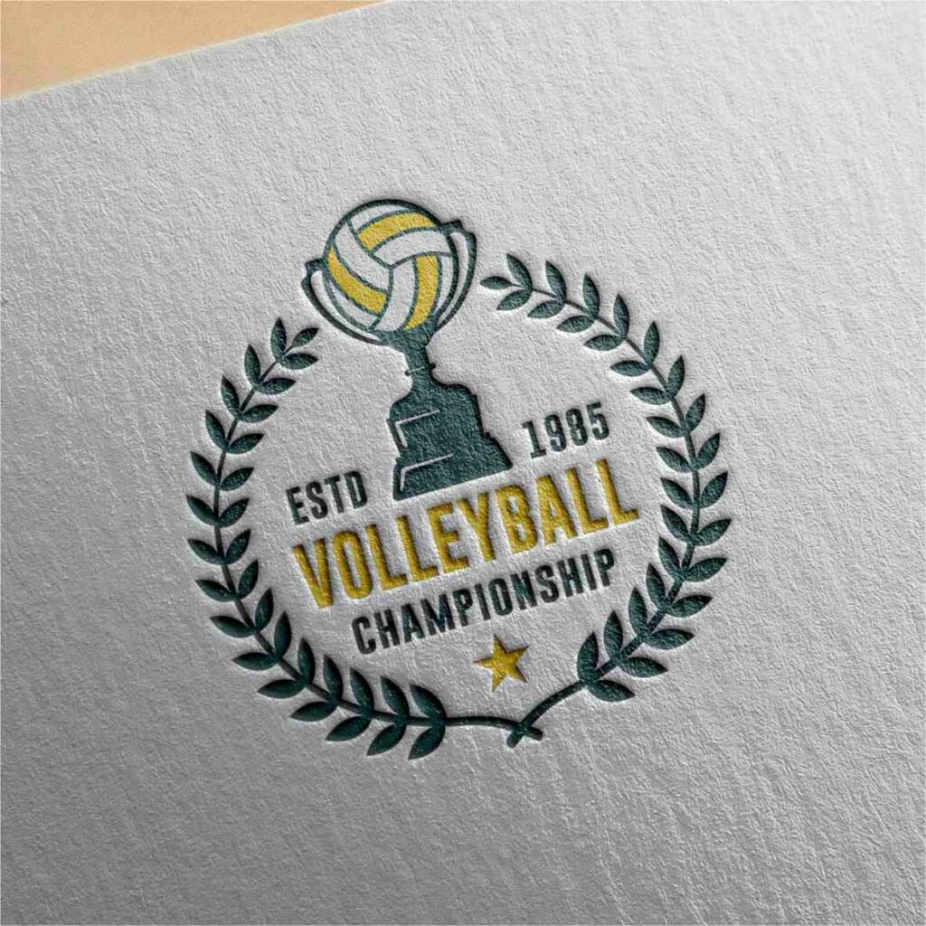 8 Volleyball logo design collection - 12 - MasterBundles