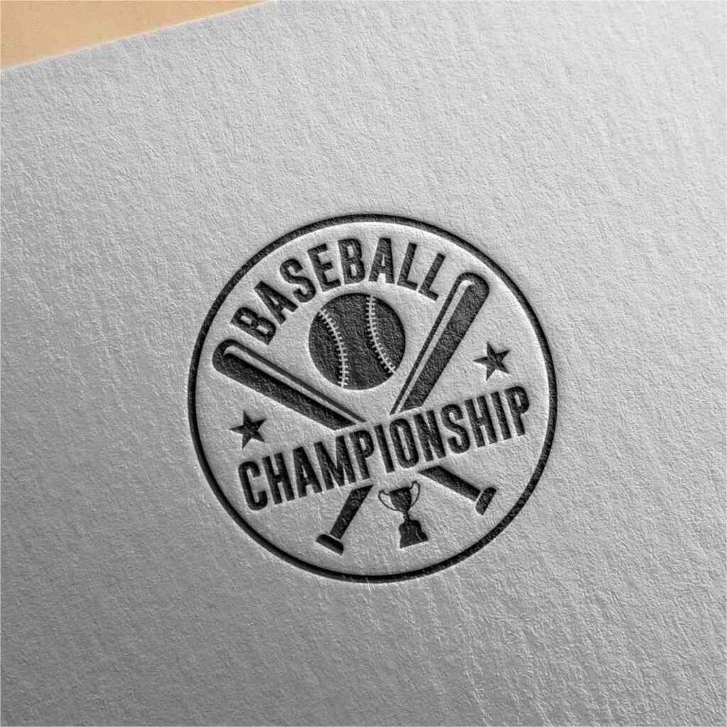 9 Baseball logo design collection - $12 - MasterBundles