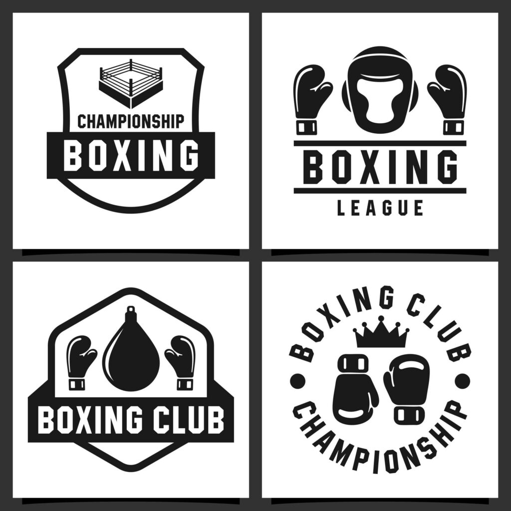 9 Boxing logo collection - $8 - MasterBundles