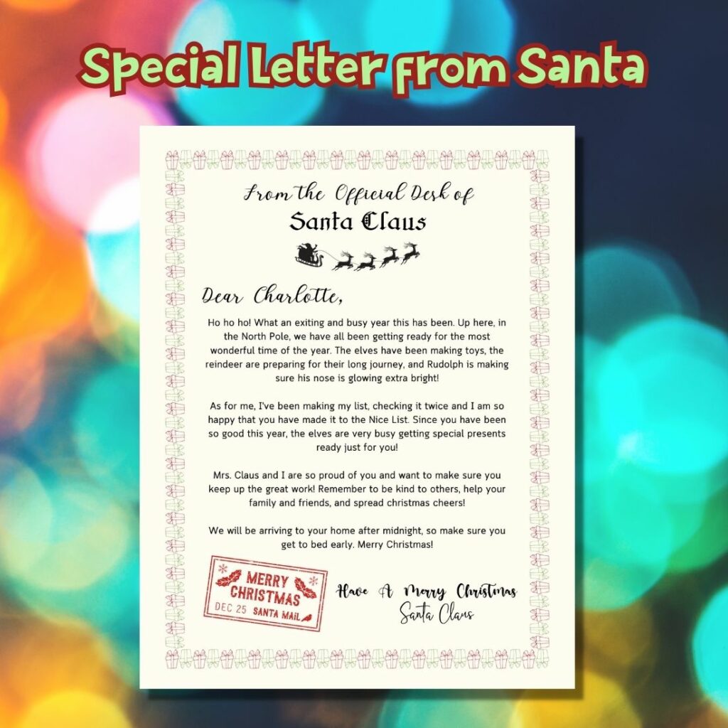 Santa Letter Bundle | Editable by Canva - MasterBundles